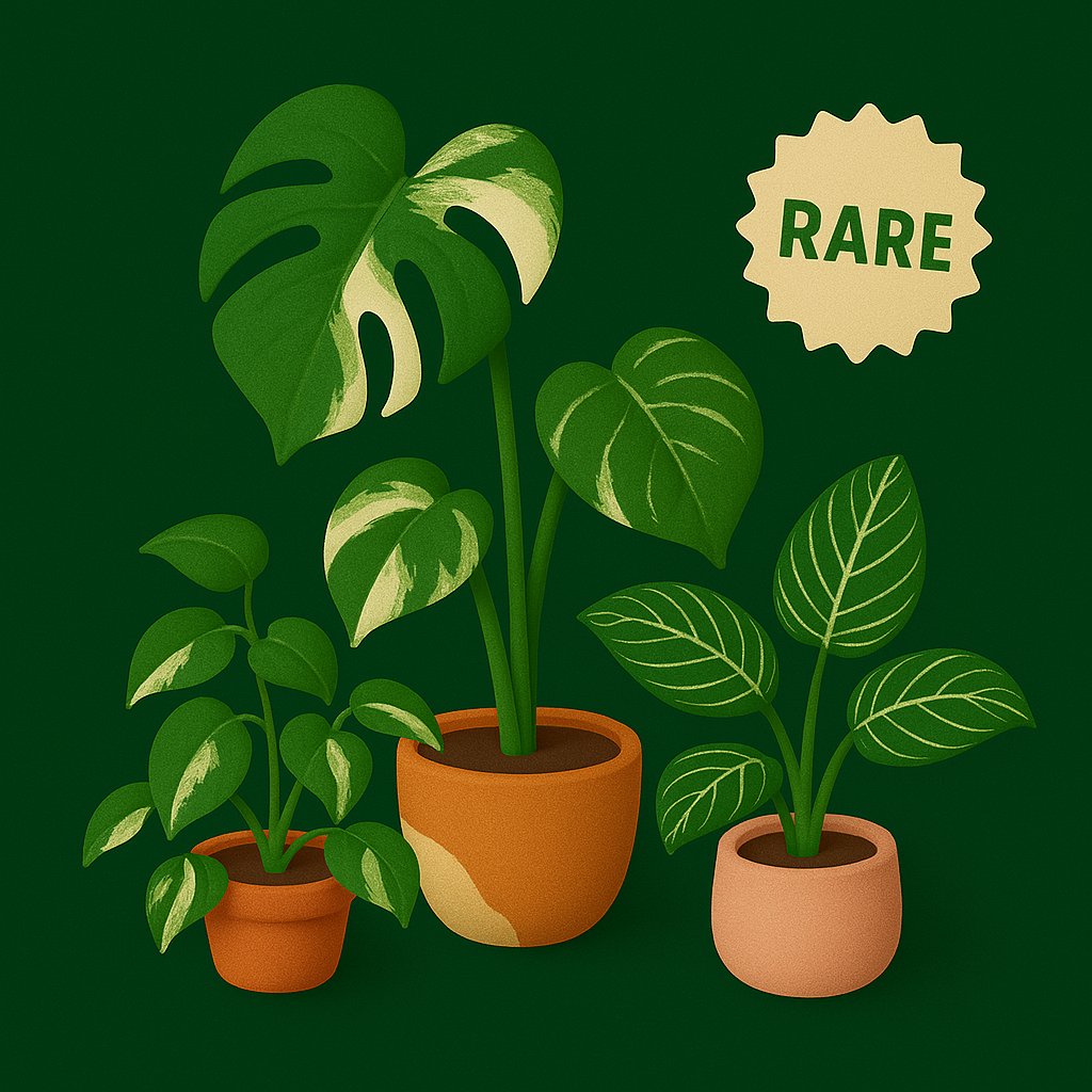 Variegated Rare Plants | Soiled